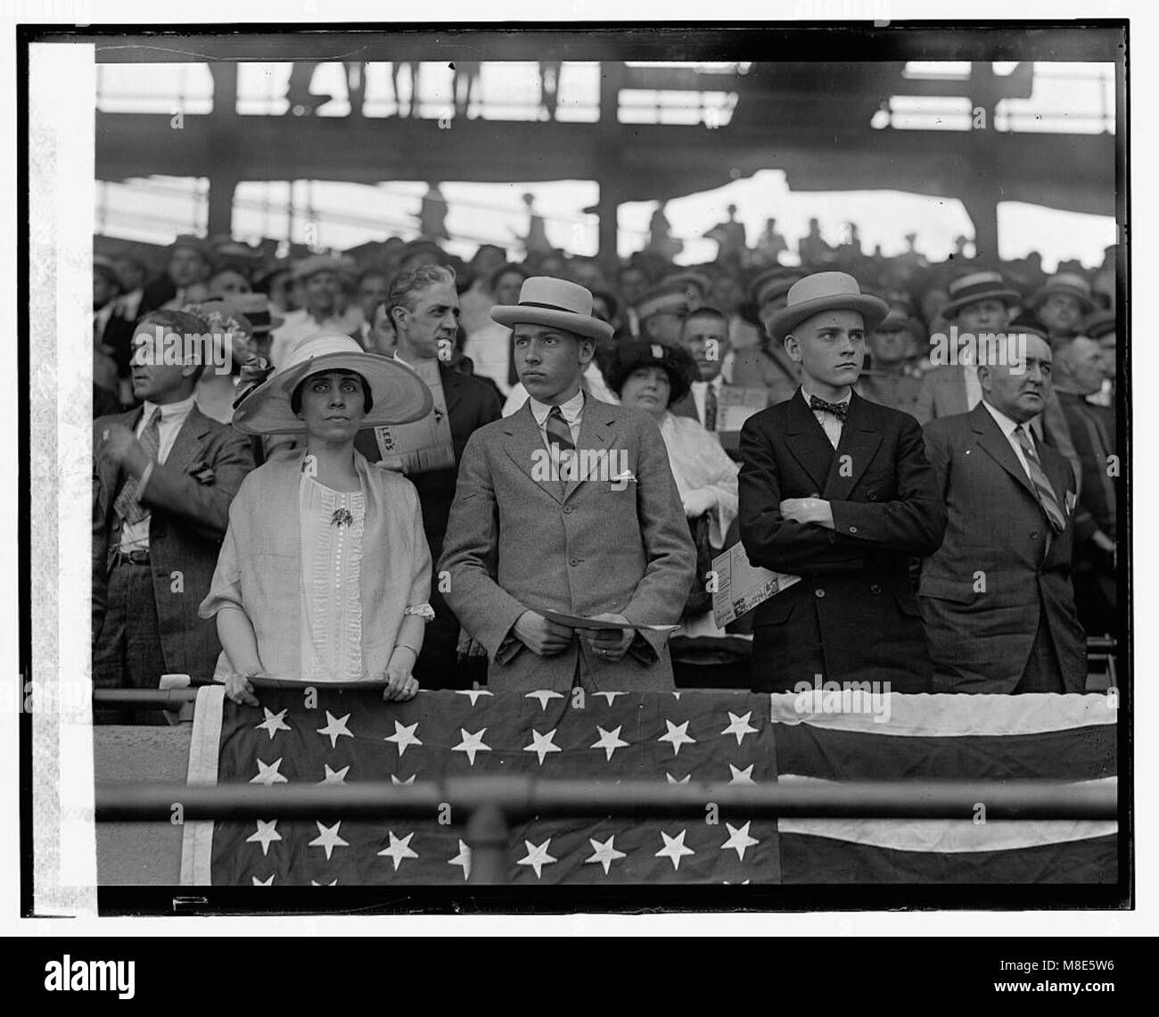 Coolidge at ballgame, (6-26-24) LOC npcc.11662 Stock Photo - Alamy