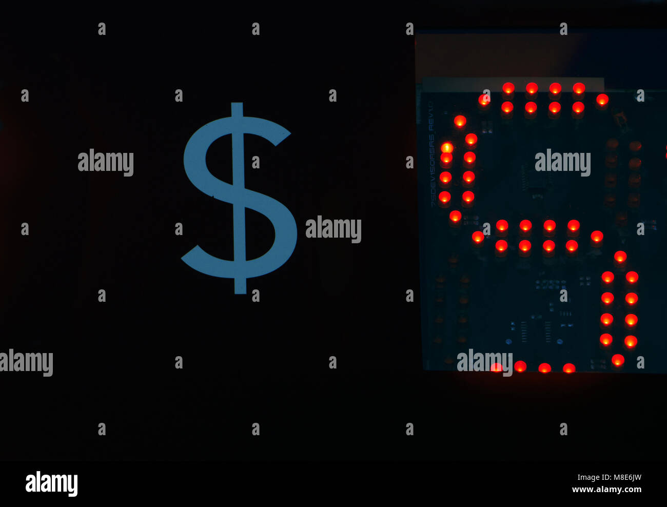Dollar symbol made form paper. Money concept Stock Photo - Alamy