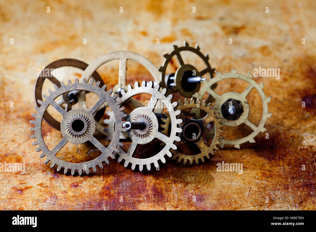 Antique Clockwork Gears