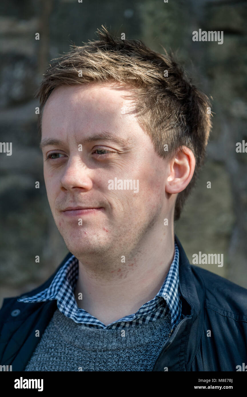 Owen Jones, columnist for The Guardian and author Stock Photo - Alamy