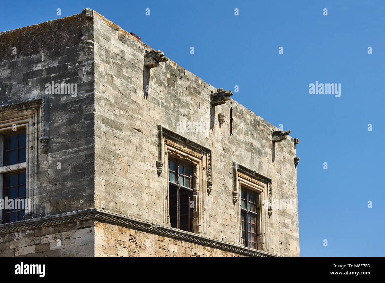 Turkish building in the city of Rhodes, Greece Stock Photo - Alamy
