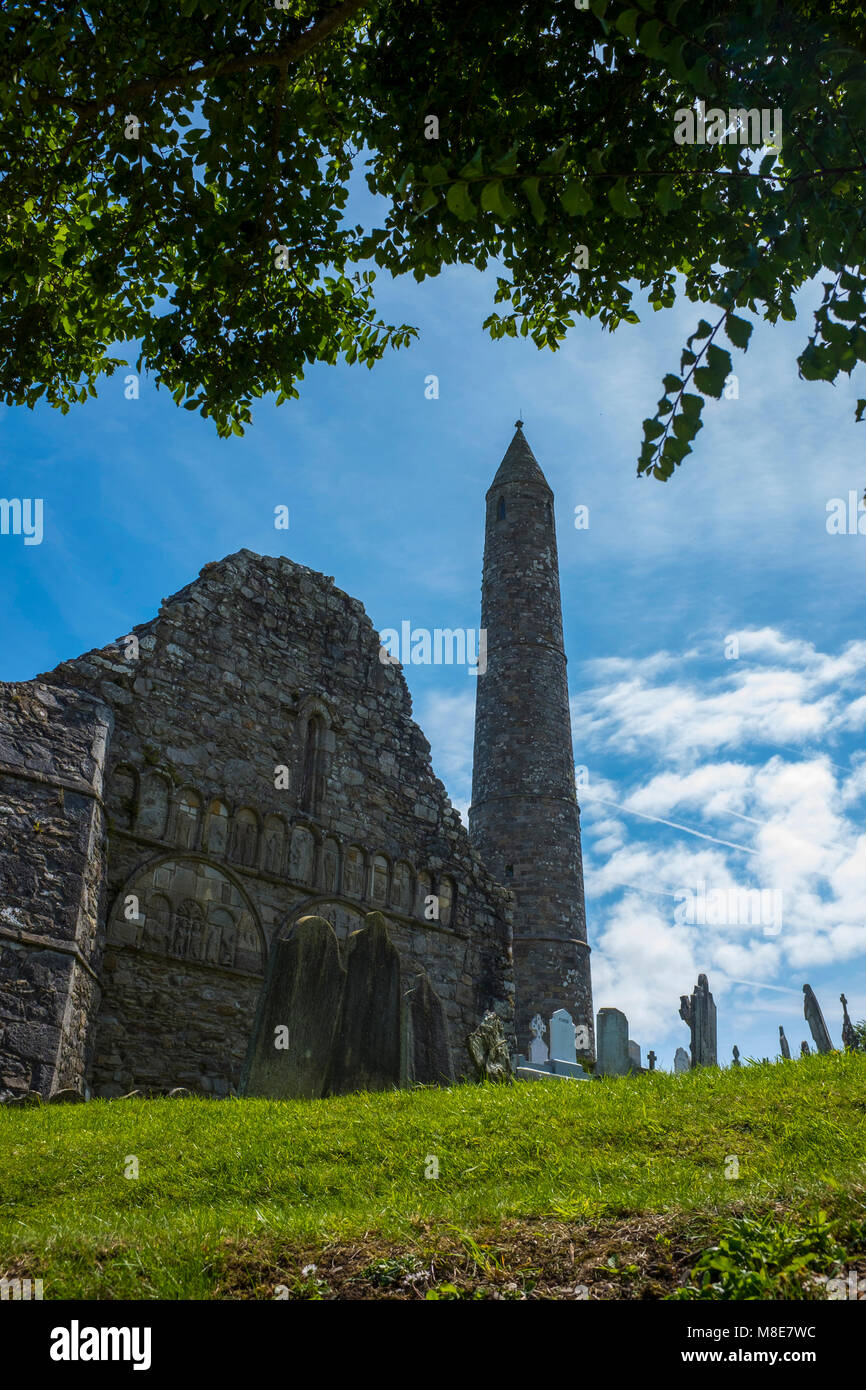 Ardmore Cathedral, Co Waterford, Ireland. Believed to be the earliest ...