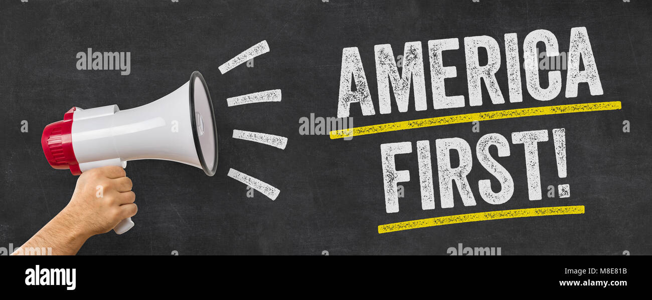 America first trade policy hi-res stock photography and images - Alamy