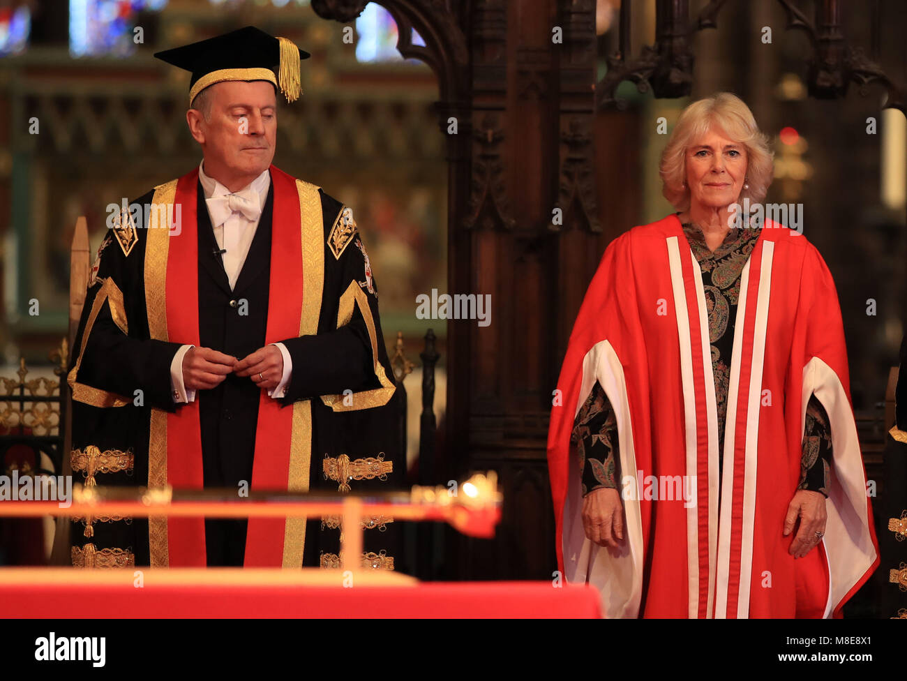 The Duchess of Cornwall attending the University of Chester's ...