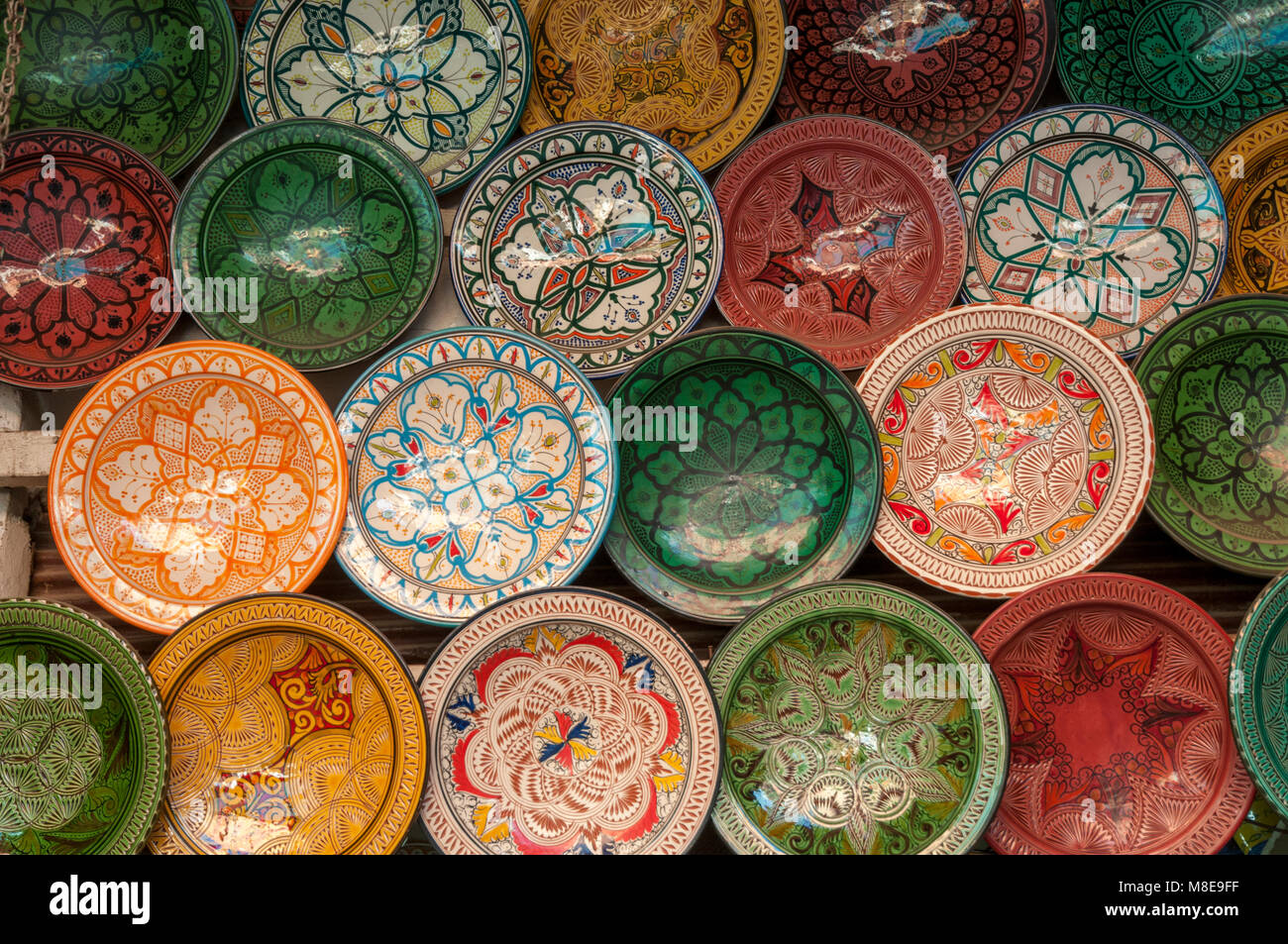 Traditional moroccan bowls hi-res stock photography and images - Alamy