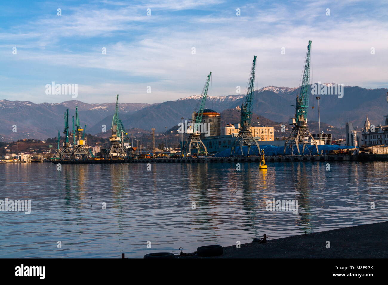 Sea cargo port in batumi hi-res stock photography and images - Alamy