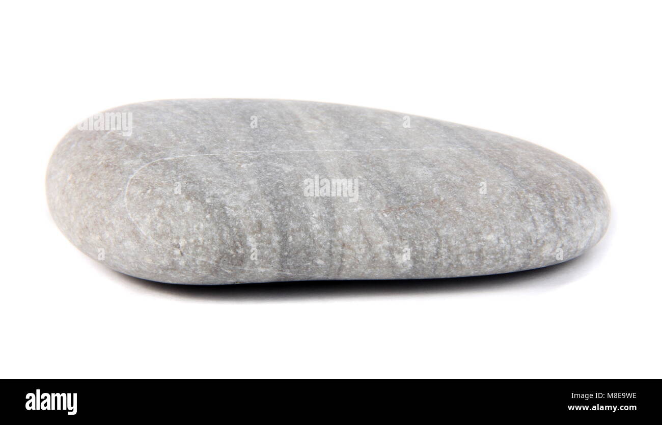 Pebble stones on beach Cut Out Stock Images & Pictures - Alamy