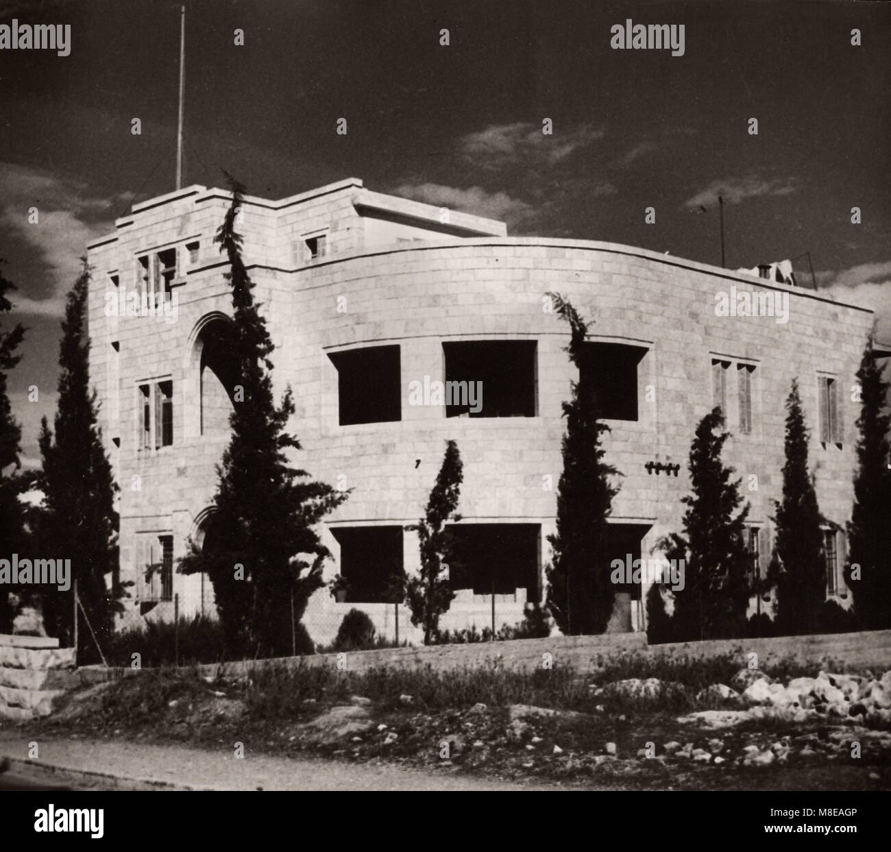 1943 - Jerusalem, Palestine (Israel) - modern architecture, new ...