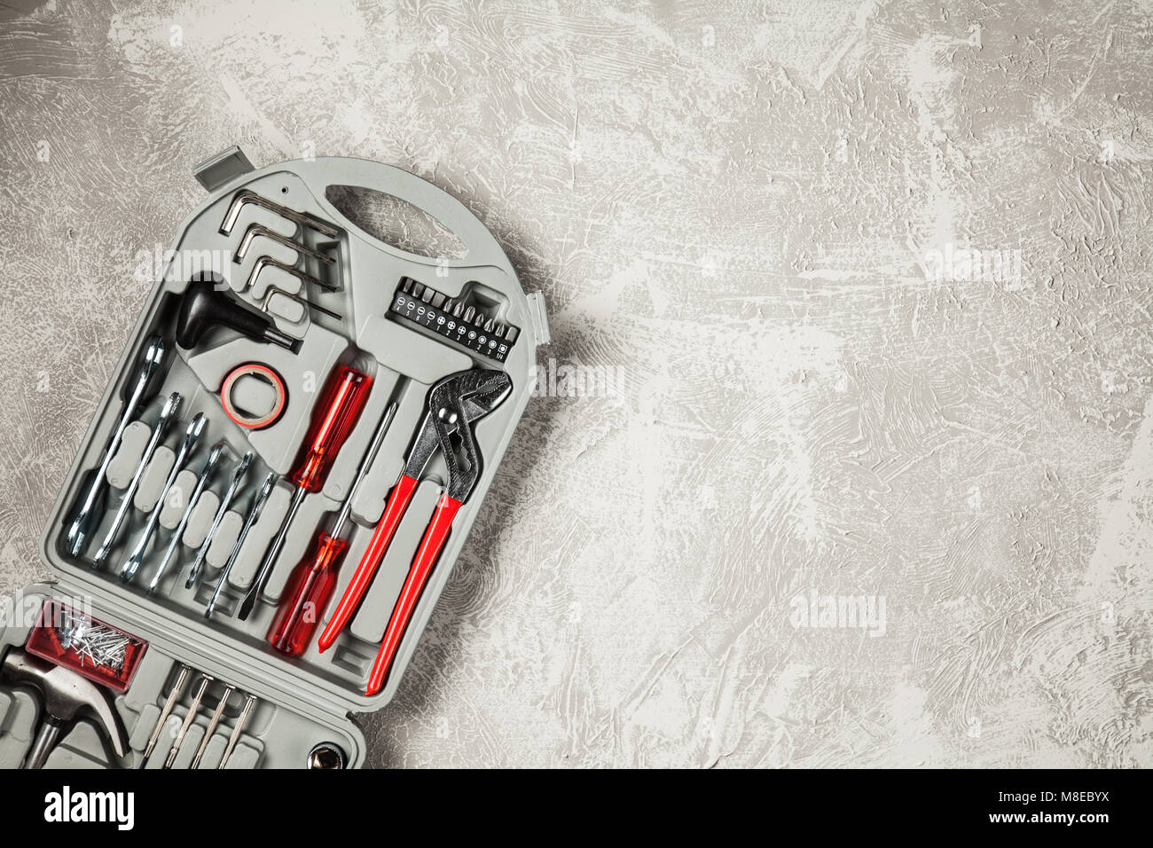 DIY Tools set Stock Photo - Alamy