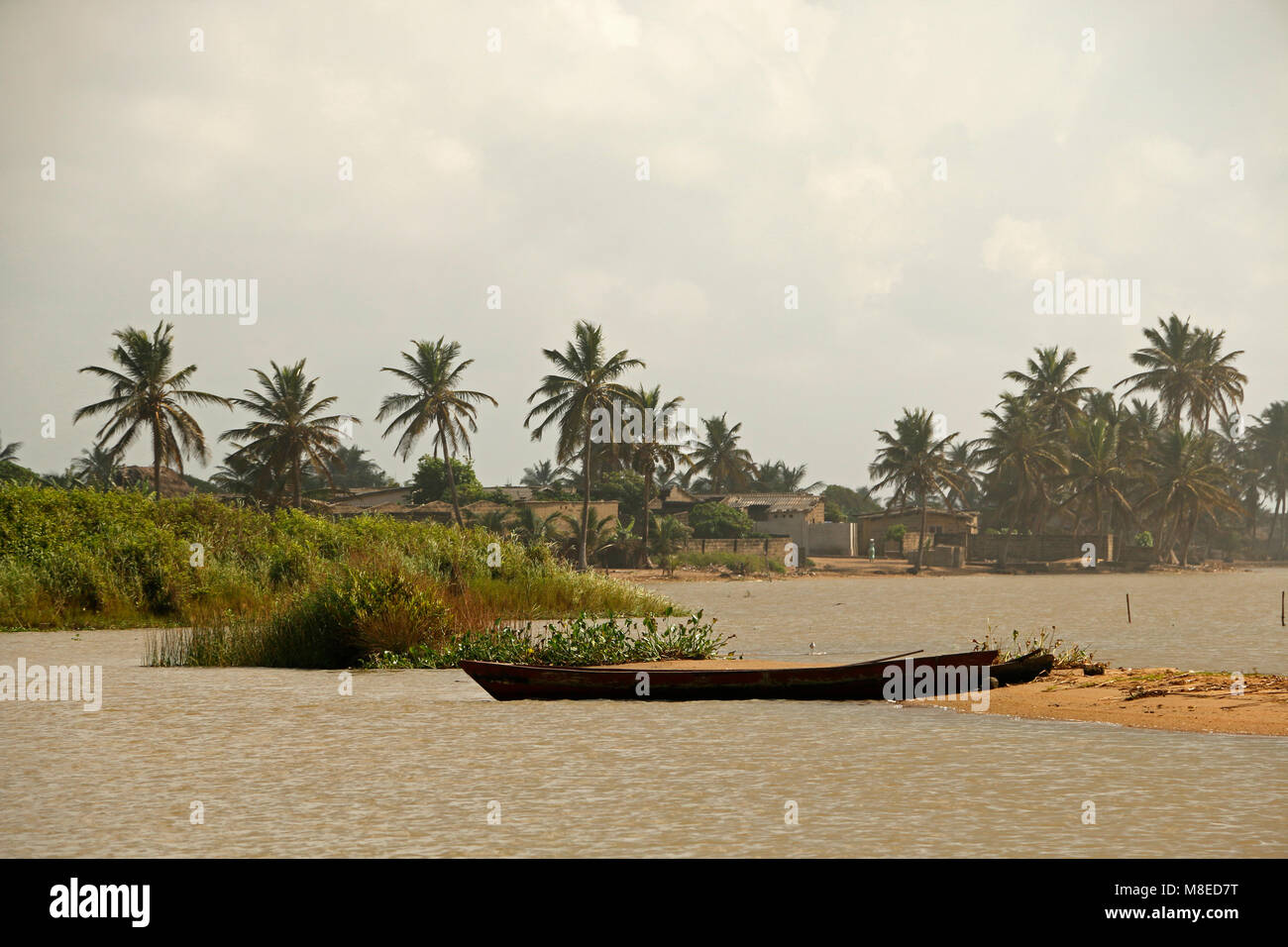 Beautiful environment along the Mono river Stock Photo - Alamy