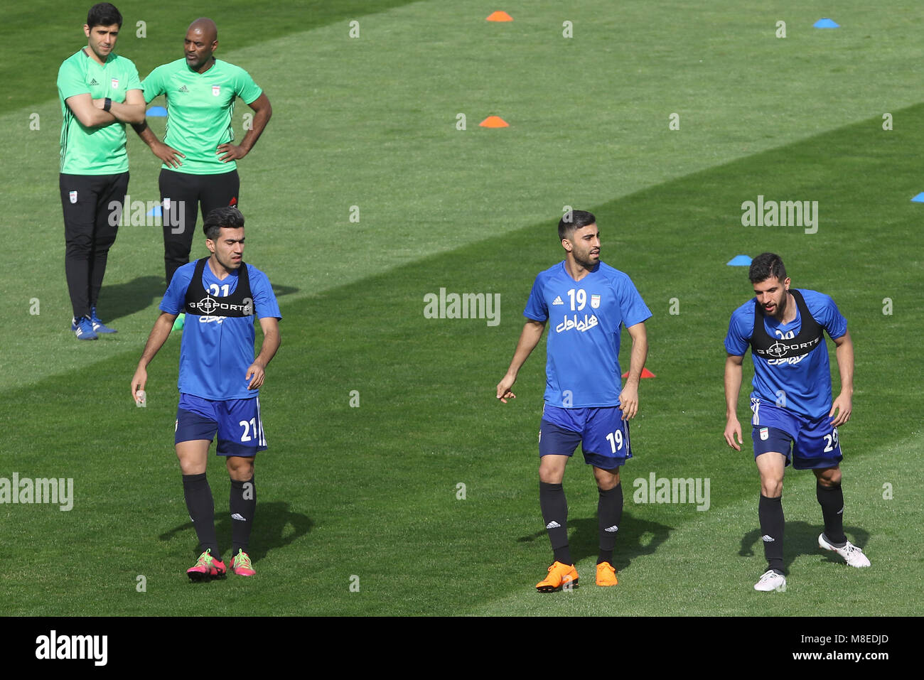Tehran, Iran. 16th March, 2018. 16 March 2018. Iran National Football ...