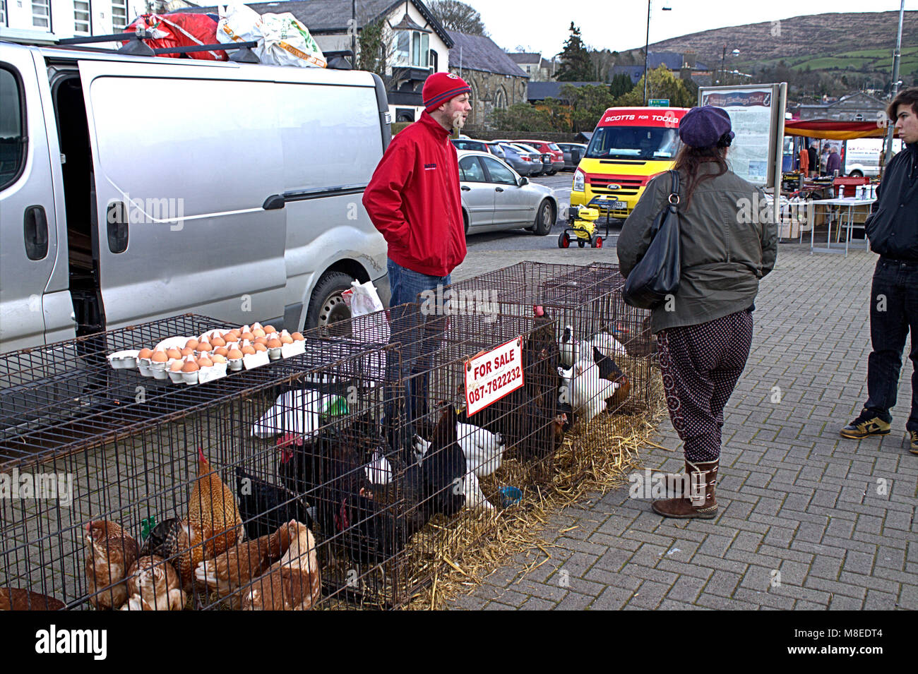 Bantry, West Cork, Ireland. 16th March, 2018. Bantry market on every ...