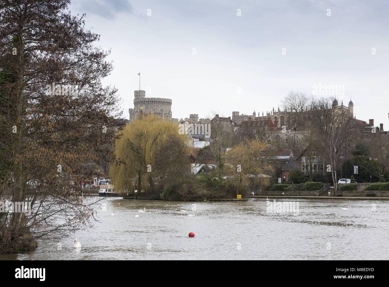 Windsor Castle - Windsor, UK (14/03/2018) | usage worldwide Stock Photo ...