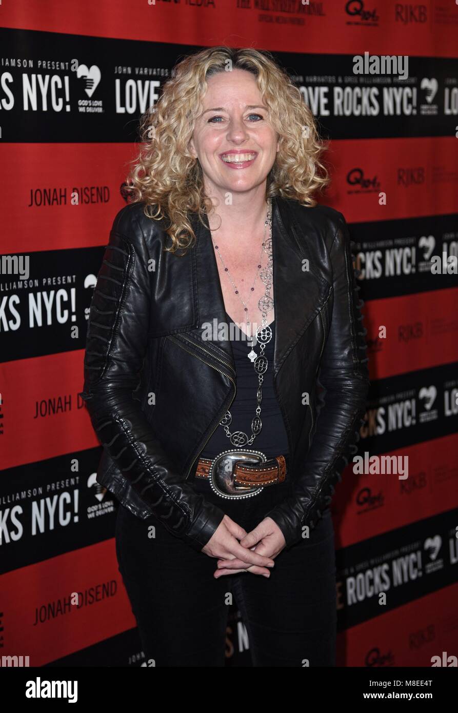 New York, NY, USA. 15th Mar, 2018. Amy Helm in attendance for LOVE ROCKS NYC!, Beacon Theatre ...