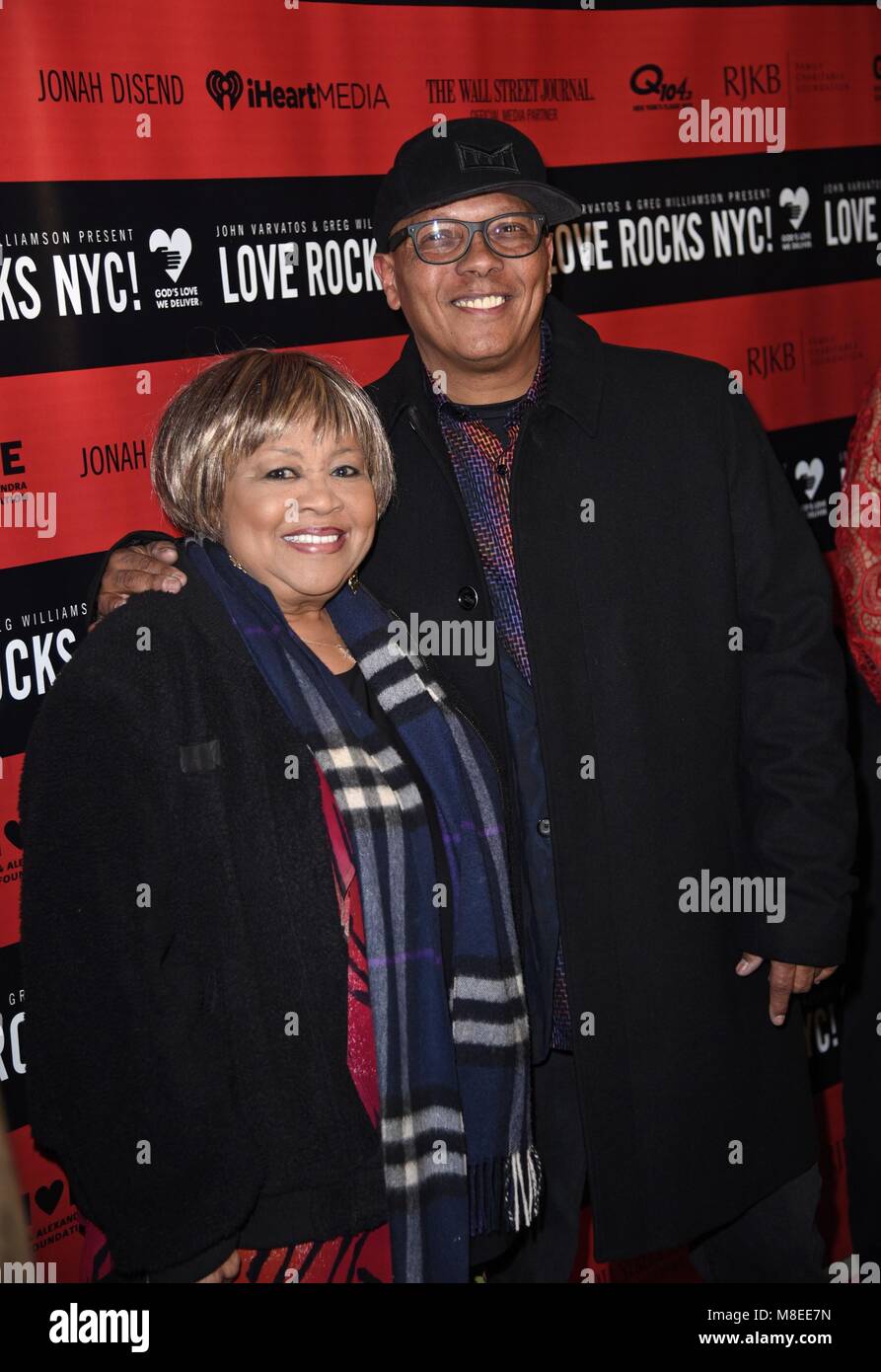 New York, NY, USA. 15th Mar, 2018. Mavis Staples, Ivan Neville in ...