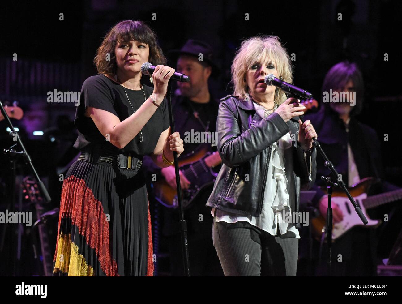 New York, NY, USA. 15th Mar, 2018. Norah Jones, Lucinda Williams in ...