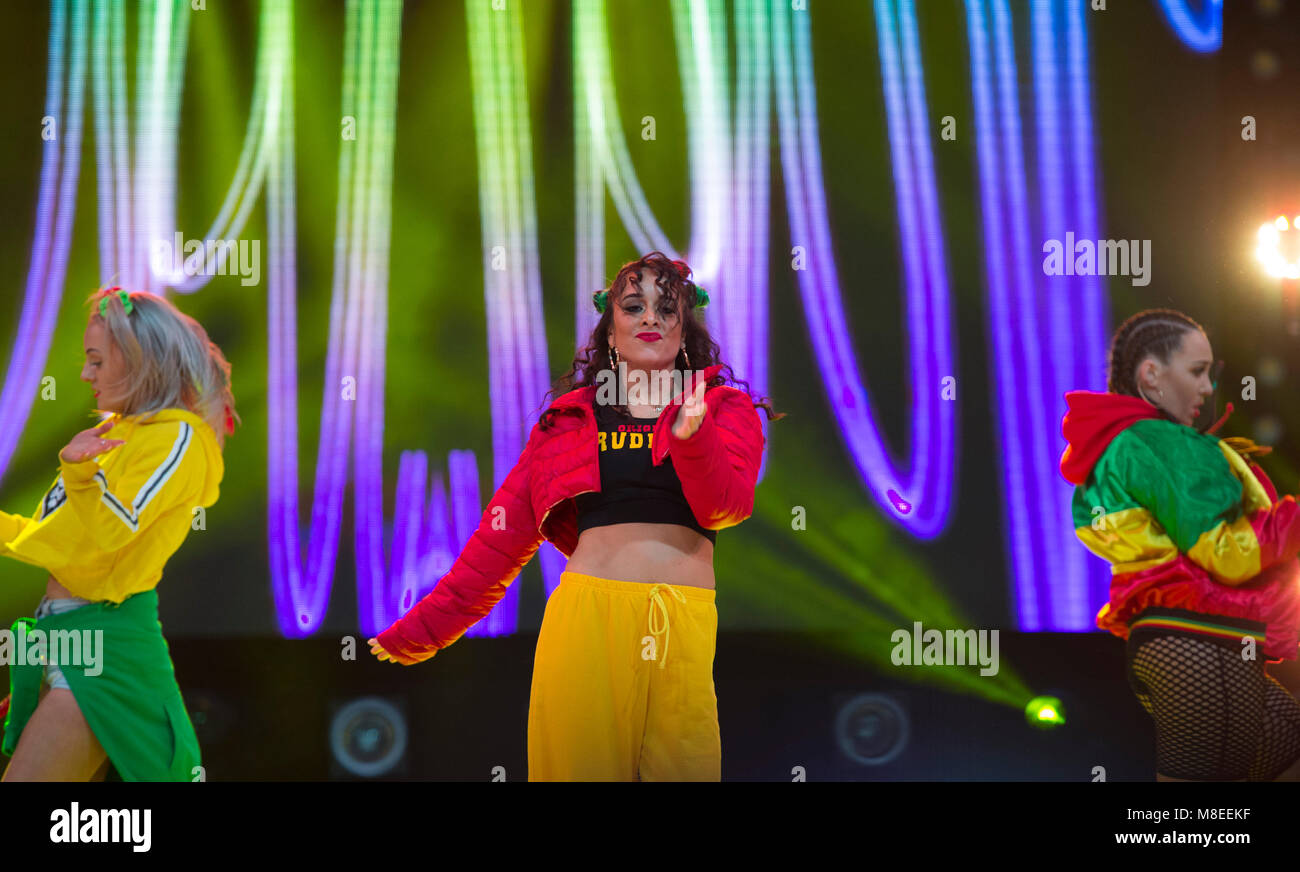 ExCel, London, UK. 16 March 2018. Move It dance event opens from 16-18 ...