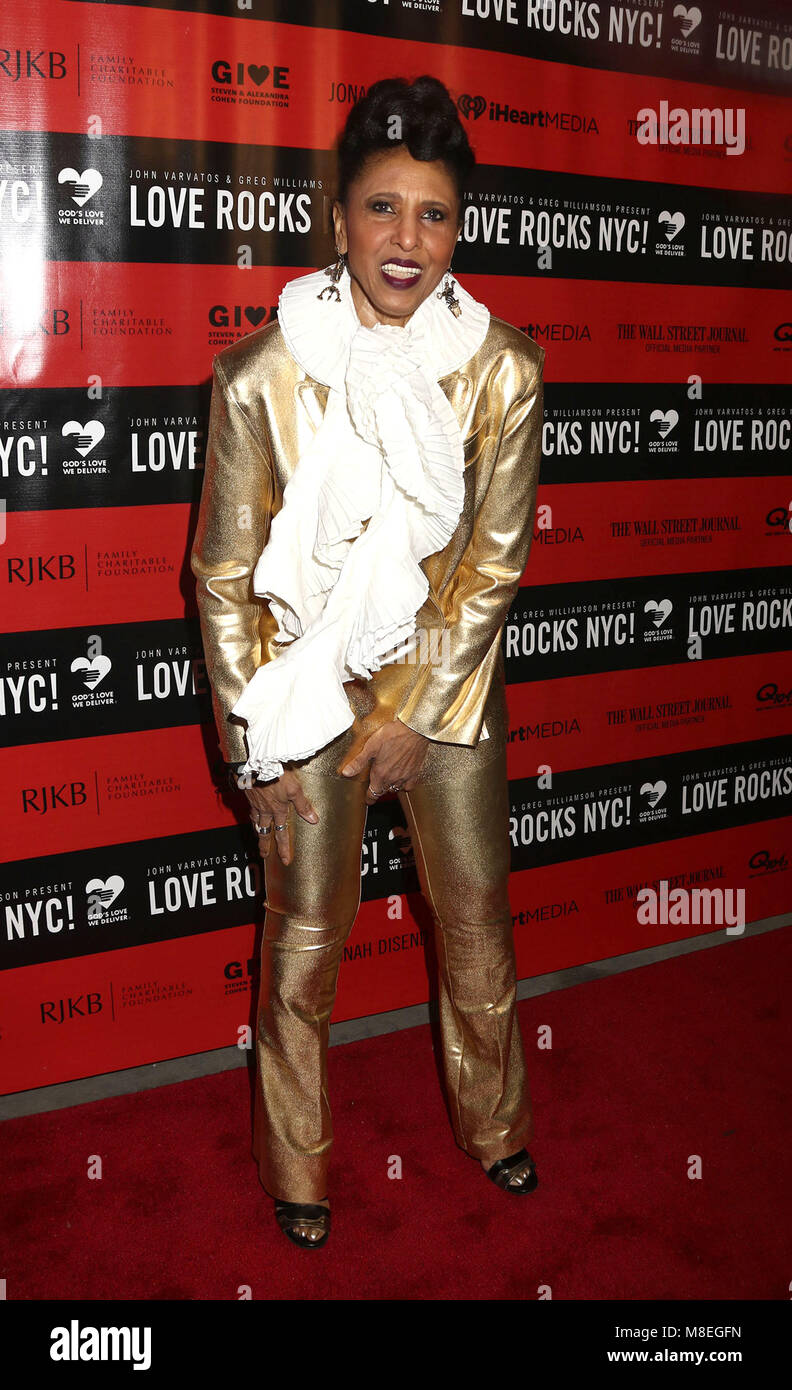 March 15, 2018 - New York City, New York, U.S. - Singer NONA HENDRYX ...
