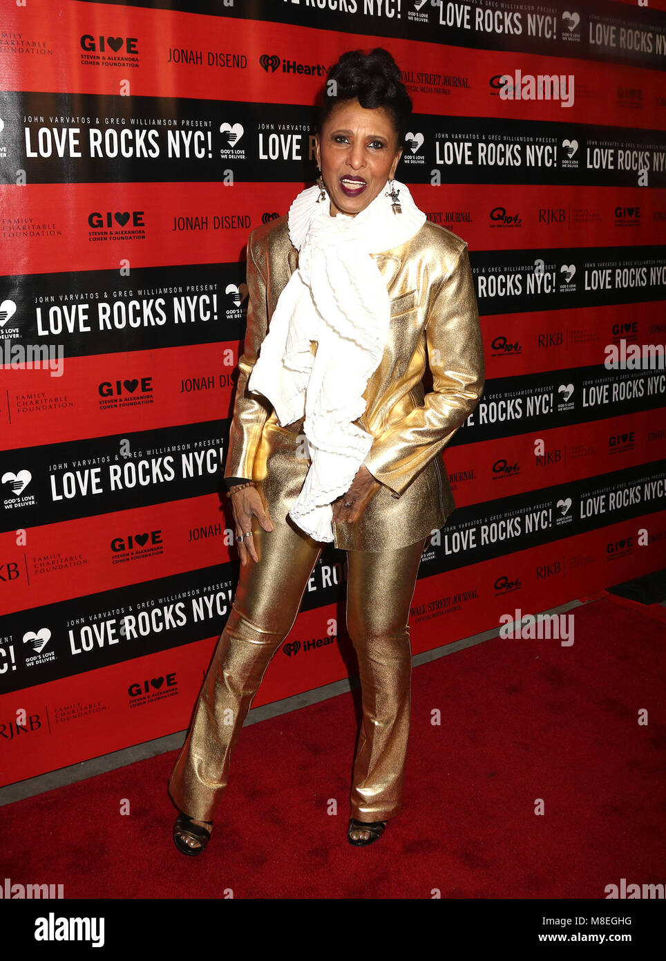 New York City, New York, USA. 15th Mar, 2018. Singer NONA HENDRYX ...