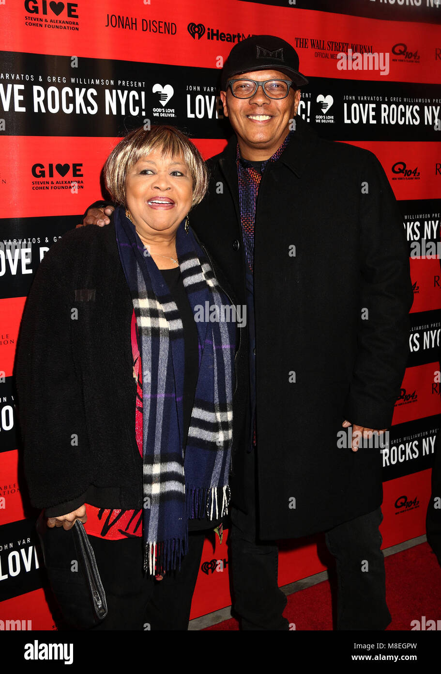 New York City, New York, USA. 15th Mar, 2018. Singer MAVIS STAPLES and ...