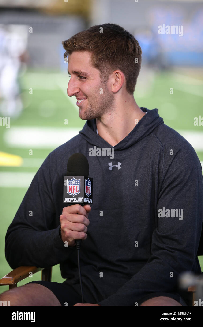 Los Angeles CA. 15th Mar, 2018. Quarterback Josh Rosen at NCAA Football ...