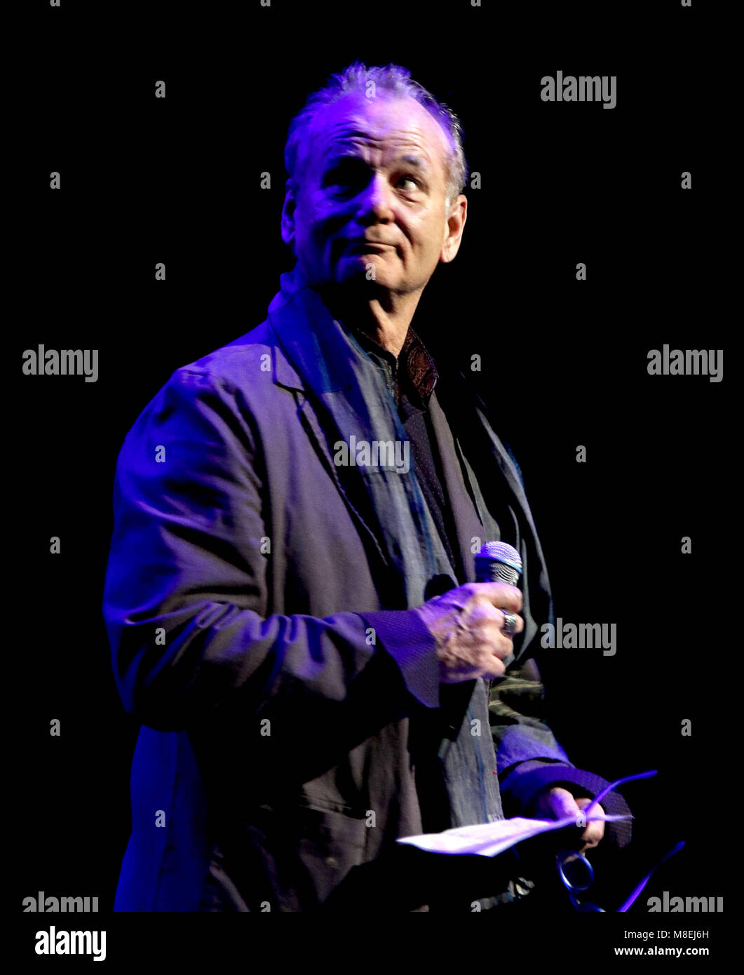 New York City, New York, USA. 15th Mar, 2018. Comedian BILL MURRAY ...