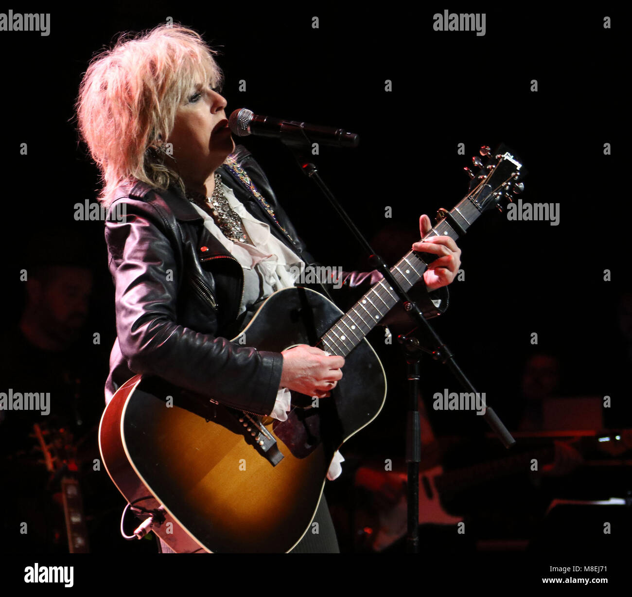 Lucinda williams live concert hi-res stock photography and images - Alamy