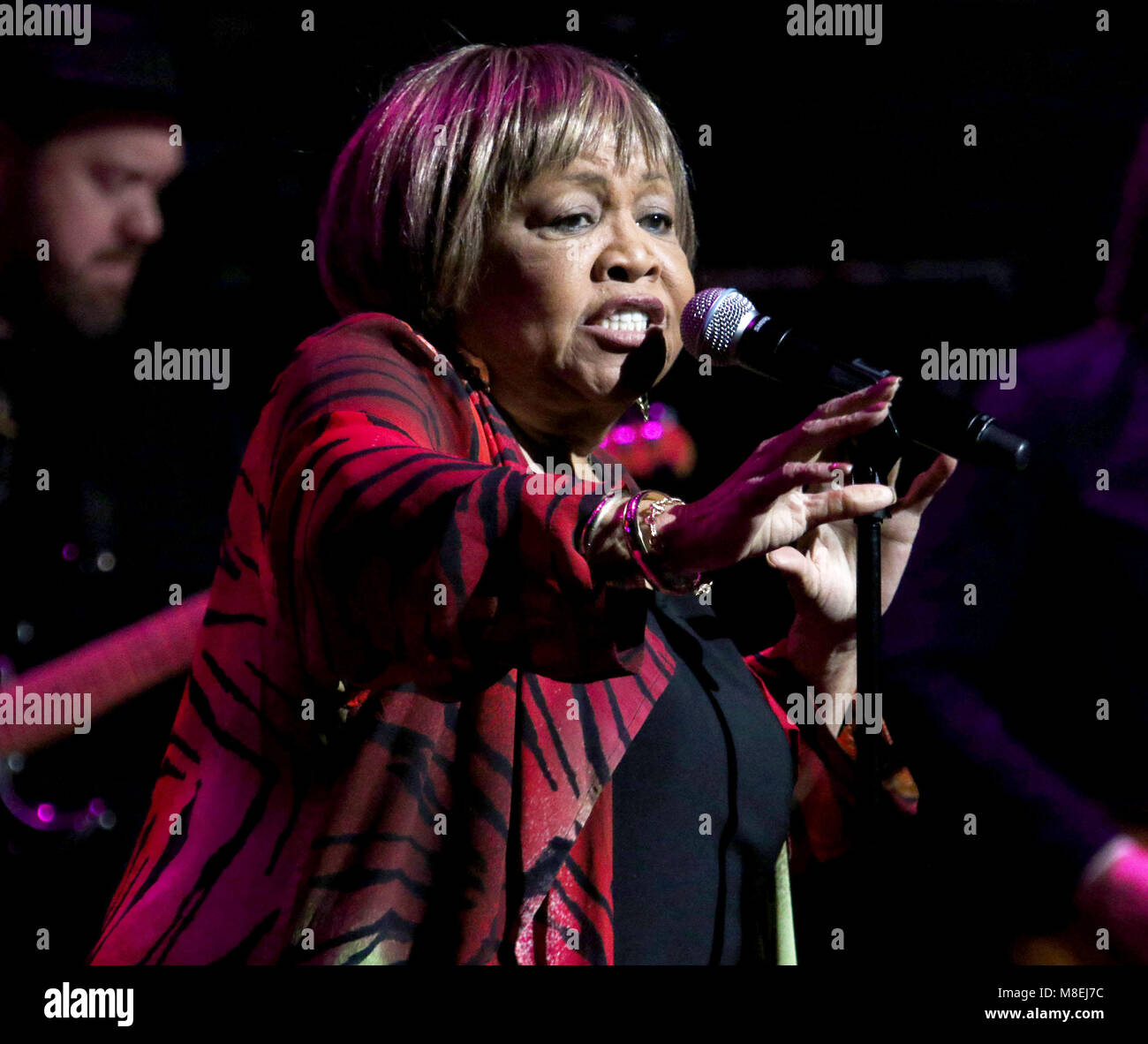 New York City, New York, USA. 15th Mar, 2018. Singer MAVIS STAPLES ...