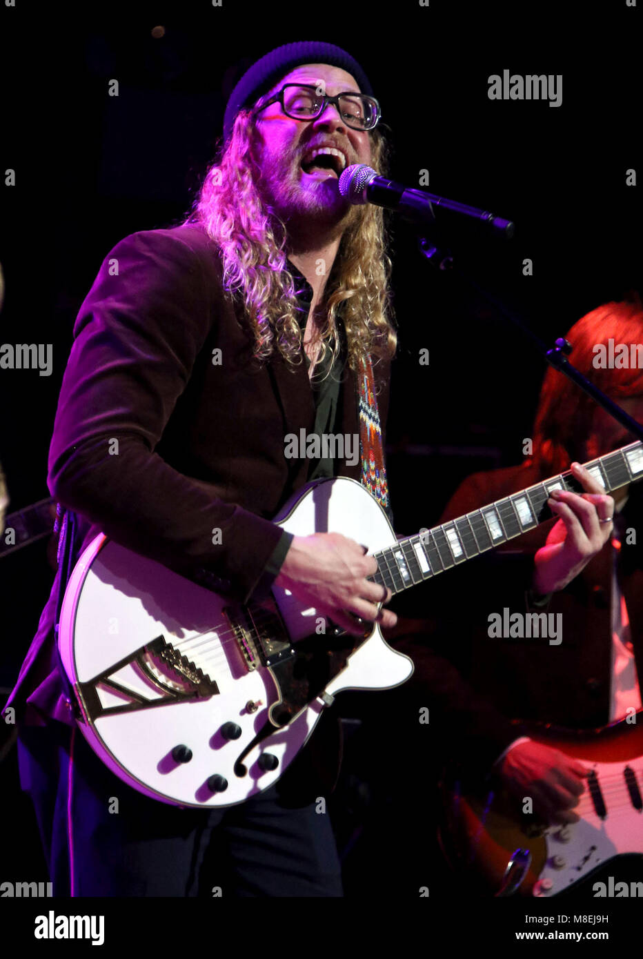 New York City, New York, USA. 15th Mar, 2018. Musician ALLEN STONE ...