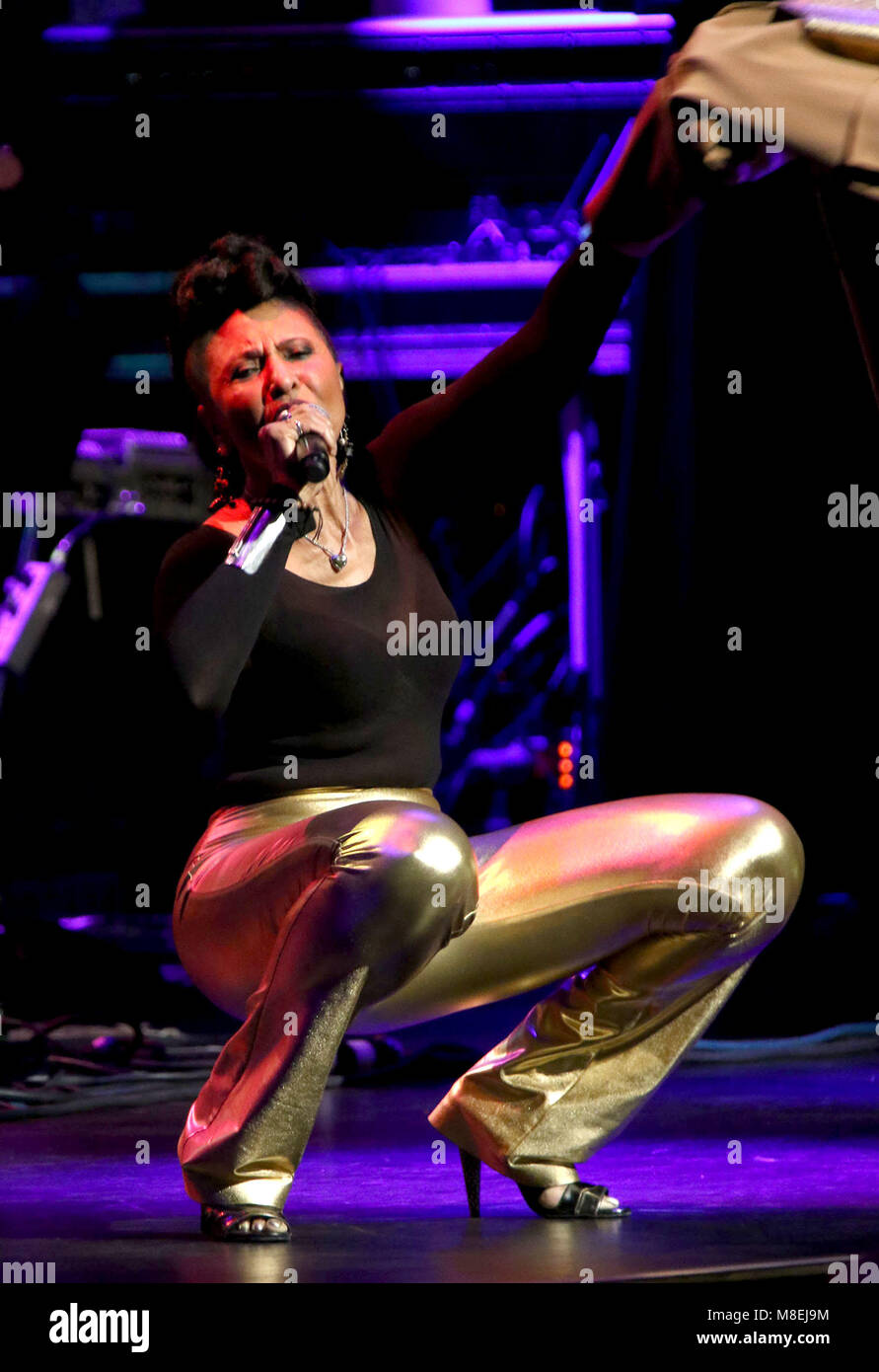 New York City, New York, USA. 15th Mar, 2018. Singer NONA HENDRYX ...