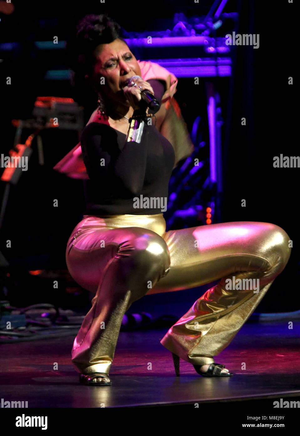 New York City, New York, USA. 15th Mar, 2018. Singer NONA HENDRYX ...