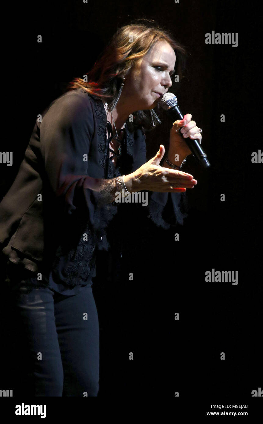 New York City, New York, USA. 15th Mar, 2018. Singer PATTY SMYTH ...