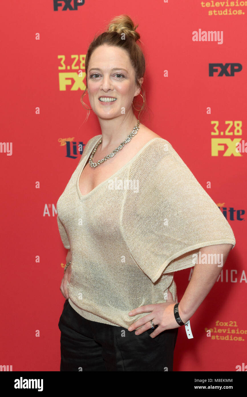 New York, NY - March 16, 2018: Polly Lee attends FX The Americans ...