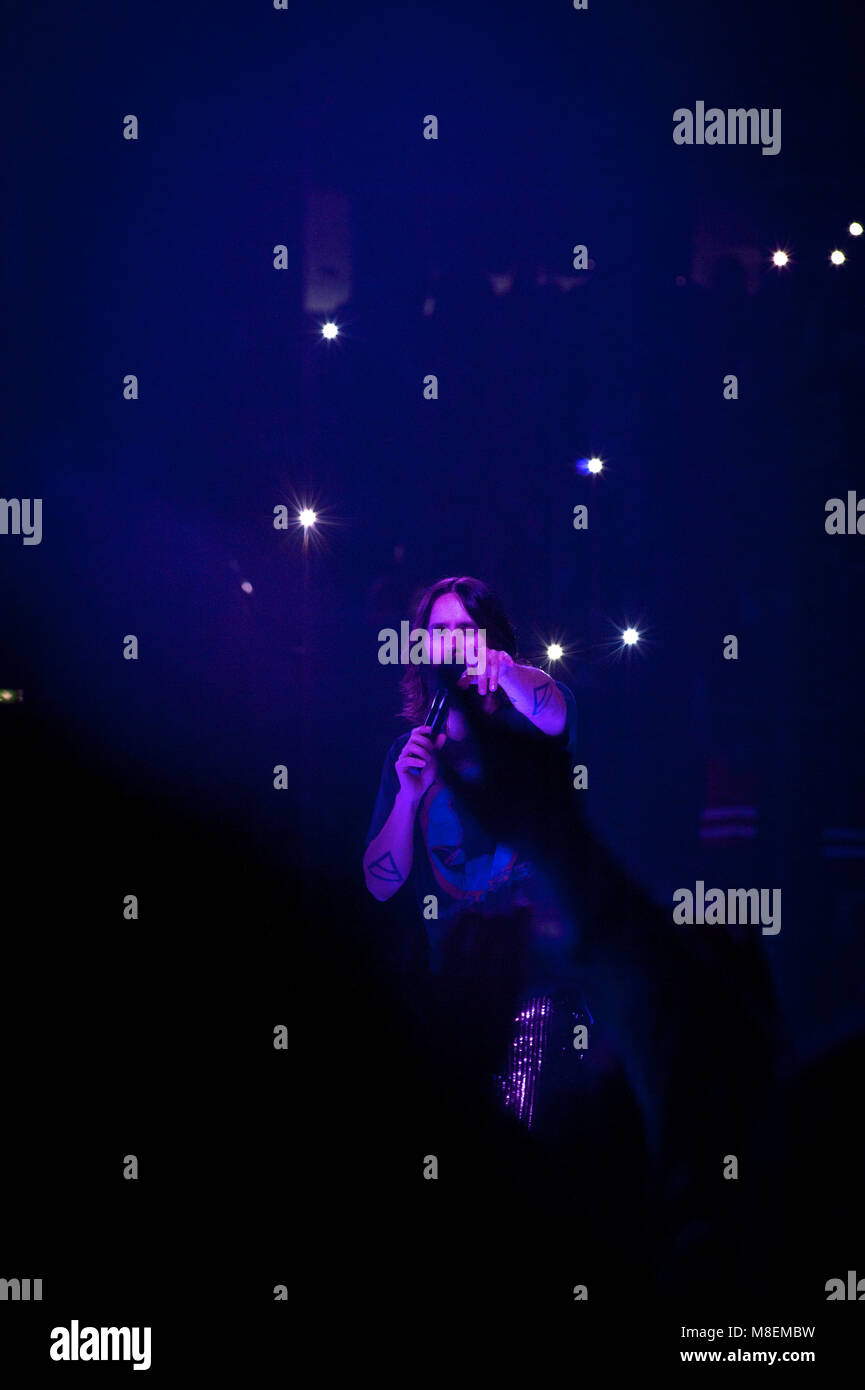 Rome, Italy. 16th Mar, 2018. Thirty Secod To Mars at the ...