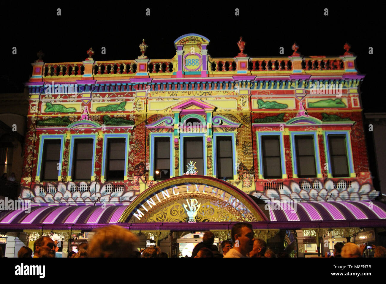 Ballerat, Australia, 17 Mar 2018. The White Night Festival Ballarat ...