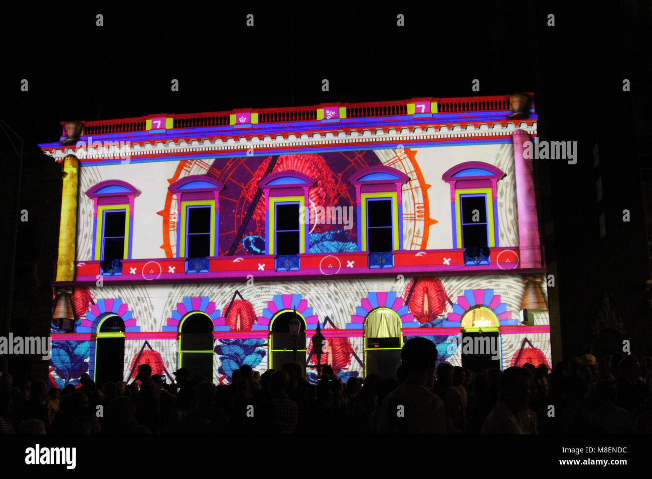 Ballerat, Australia, 17 Mar 2018. The White Night Festival Ballarat ...