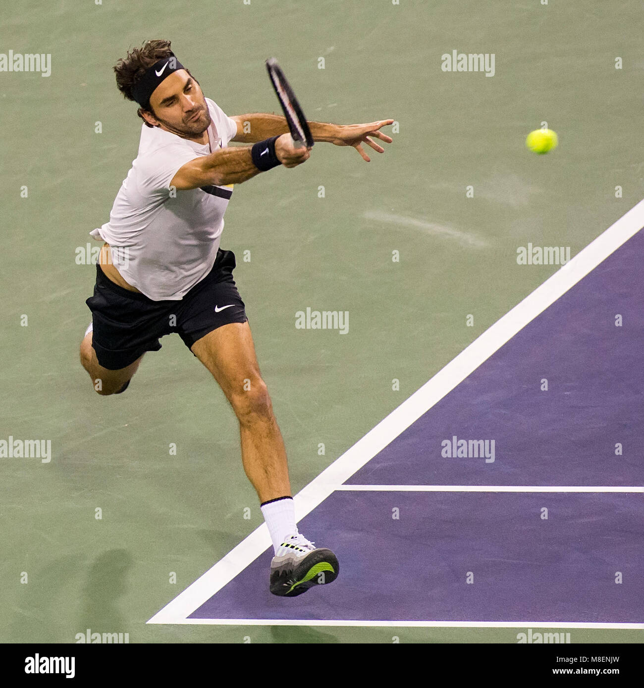 Indian Wells, California, USA. 15th Mar, 2018. Roger Federer (SUI ...