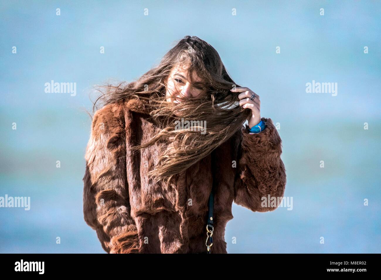 wind,hair,windswept,bad hair day,wind blown hair,long hair,female,face ...