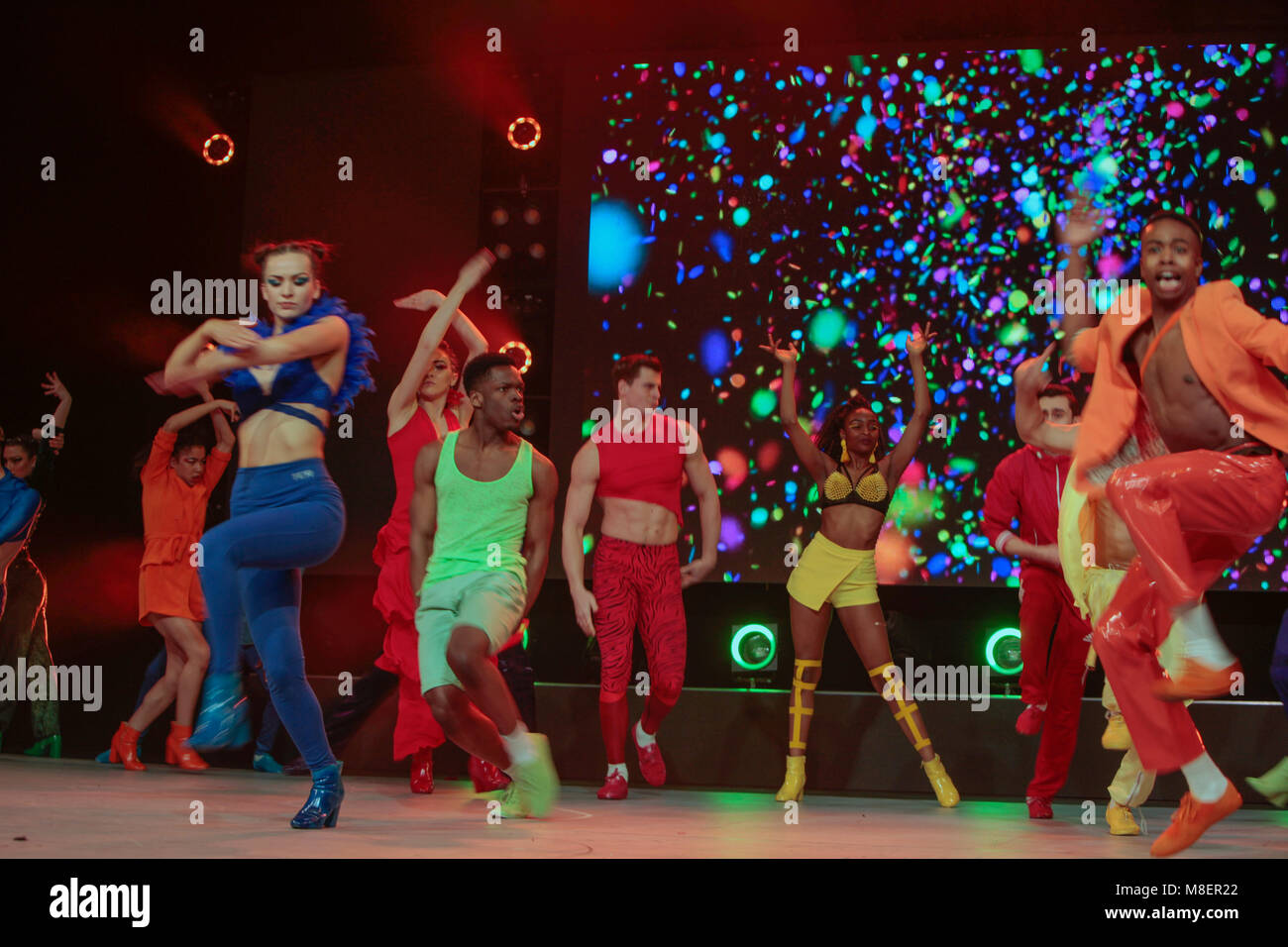 London, UK, 17 Mar 2018. "Move It", the brightest and without a doubt ...