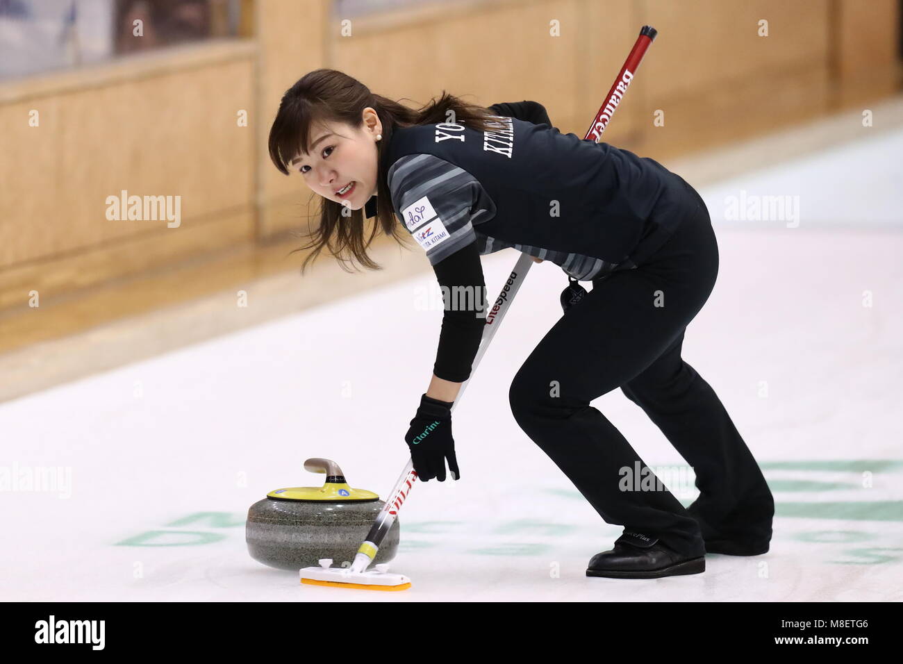 Michigin Dream Stadium Curling Hall, Aomori, Japan. 16th Mar, 2018 ...