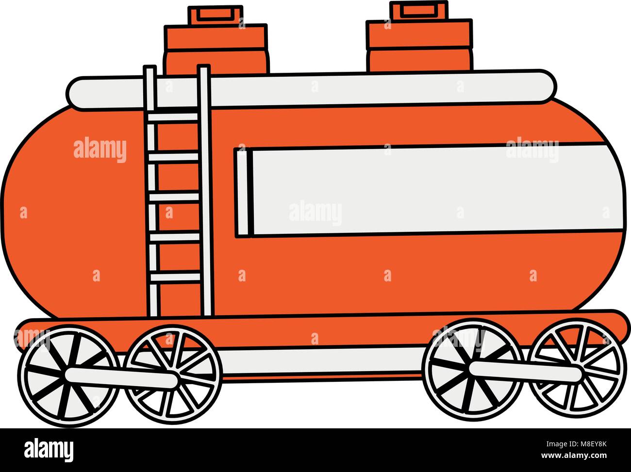Natural gas container vector illustration graphic design Stock Vector ...