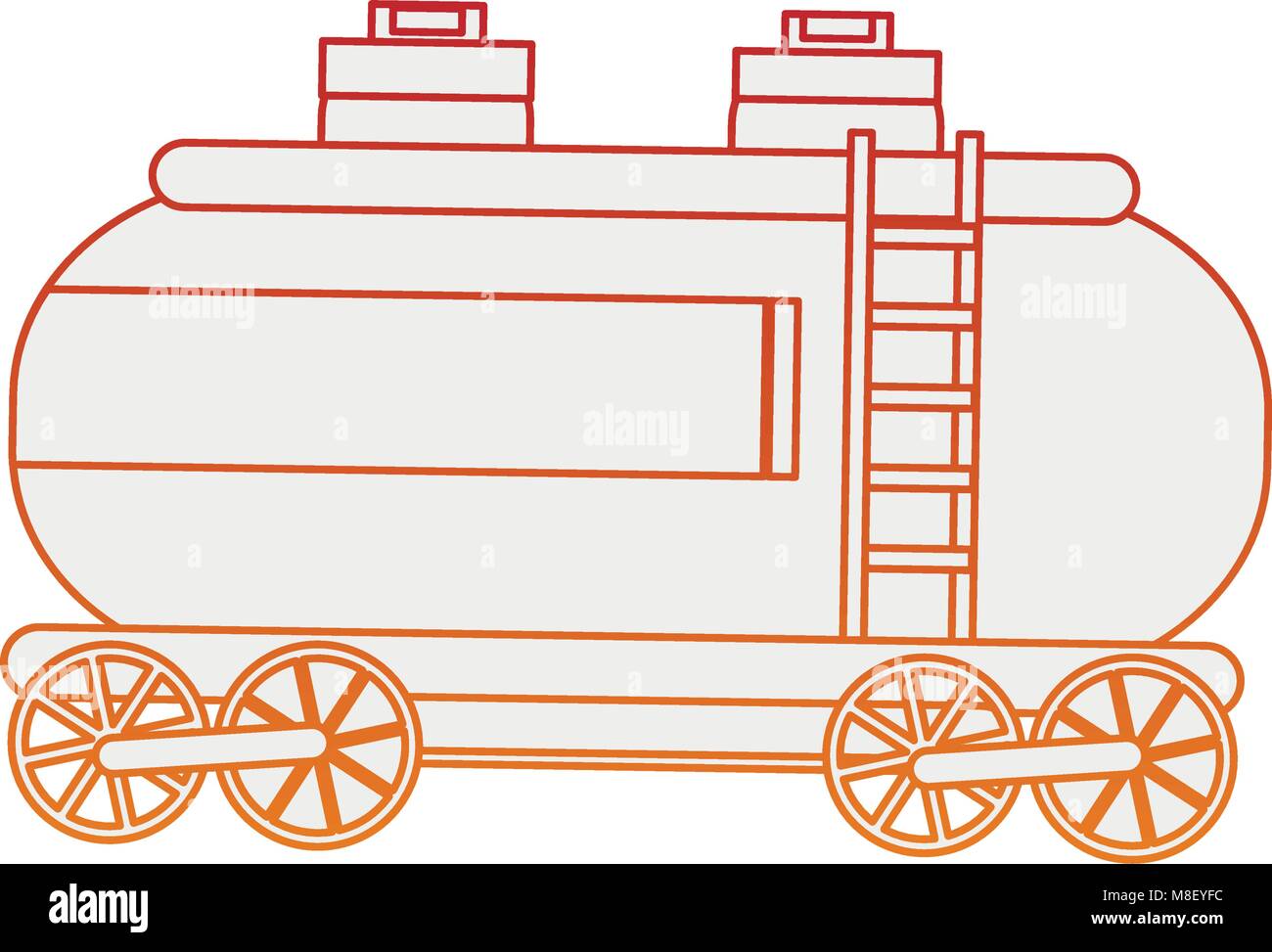 Natural gas container vector illustration graphic design Stock Vector ...
