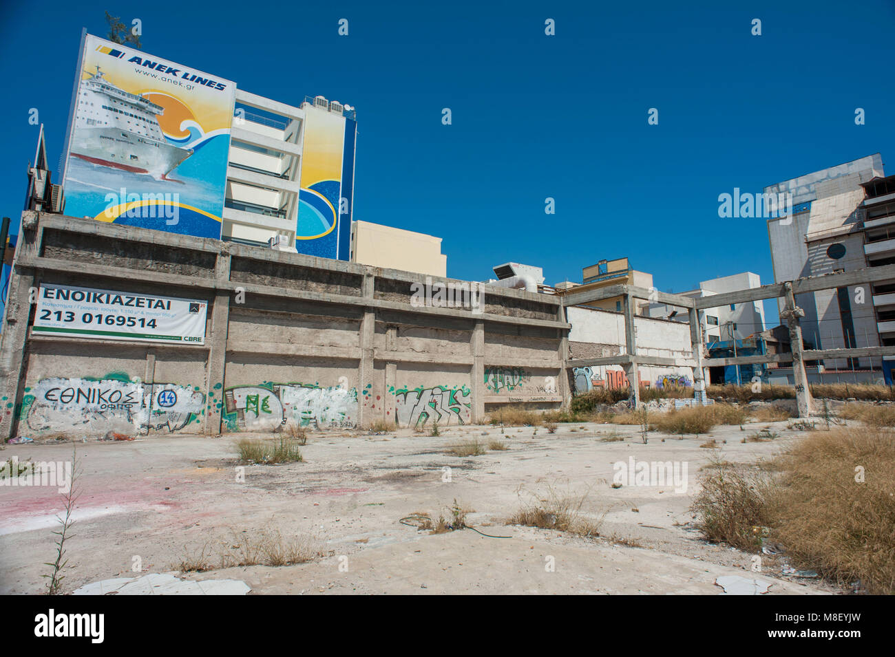 Street view of piraeus hi-res stock photography and images - Alamy