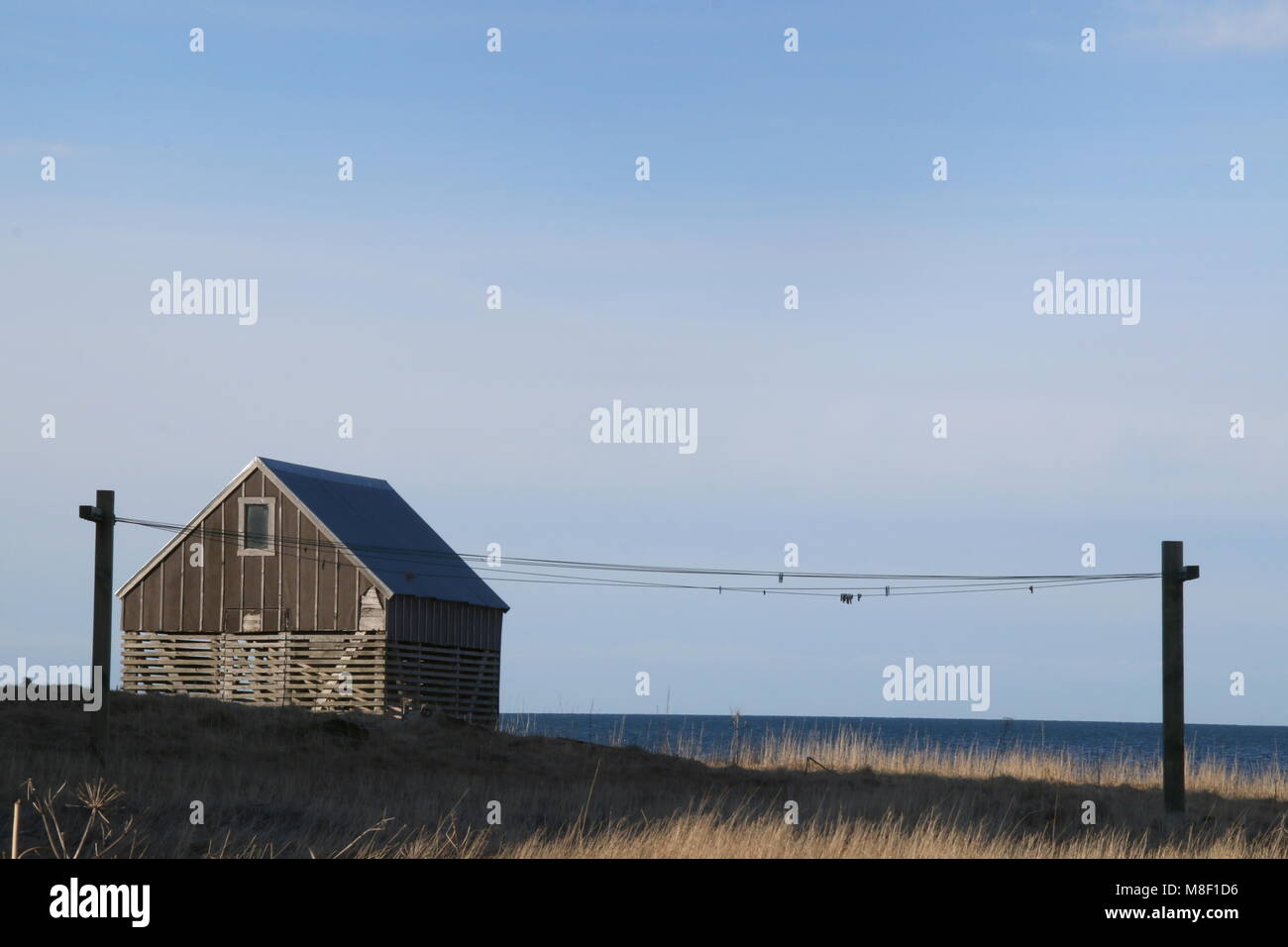 The house by the Atlantic Ocean Stock Photo - Alamy