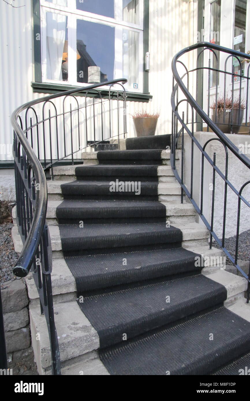 The winding staircase Stock Photo - Alamy