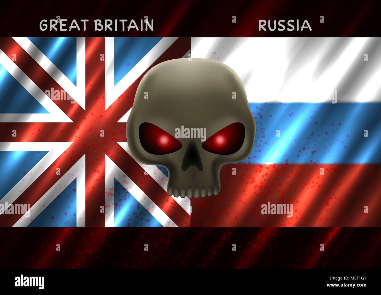 Russia uk conflict Stock Vector Images - Alamy