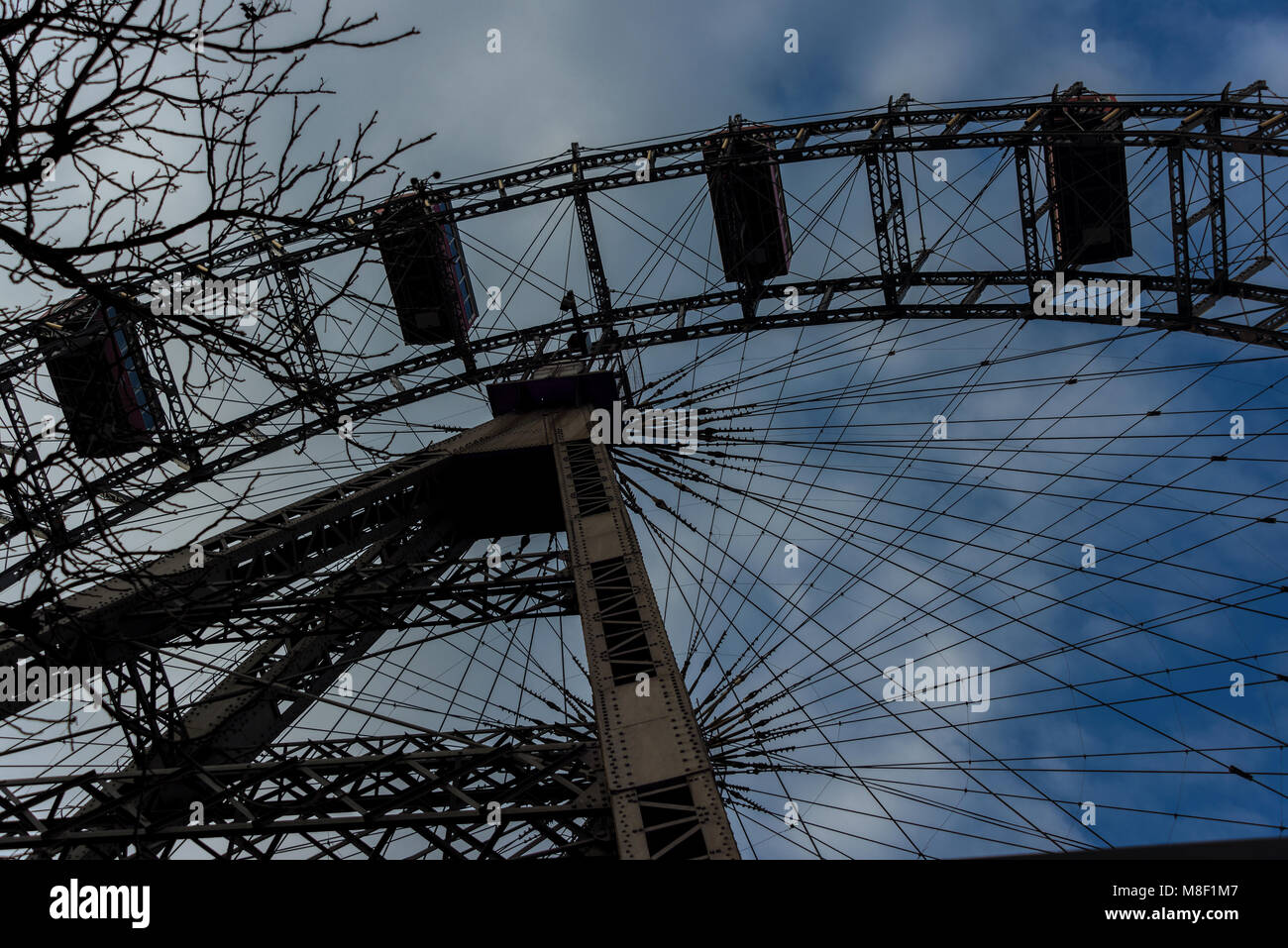 Wiener Riesenrad im Prater Stock Photo - Alamy