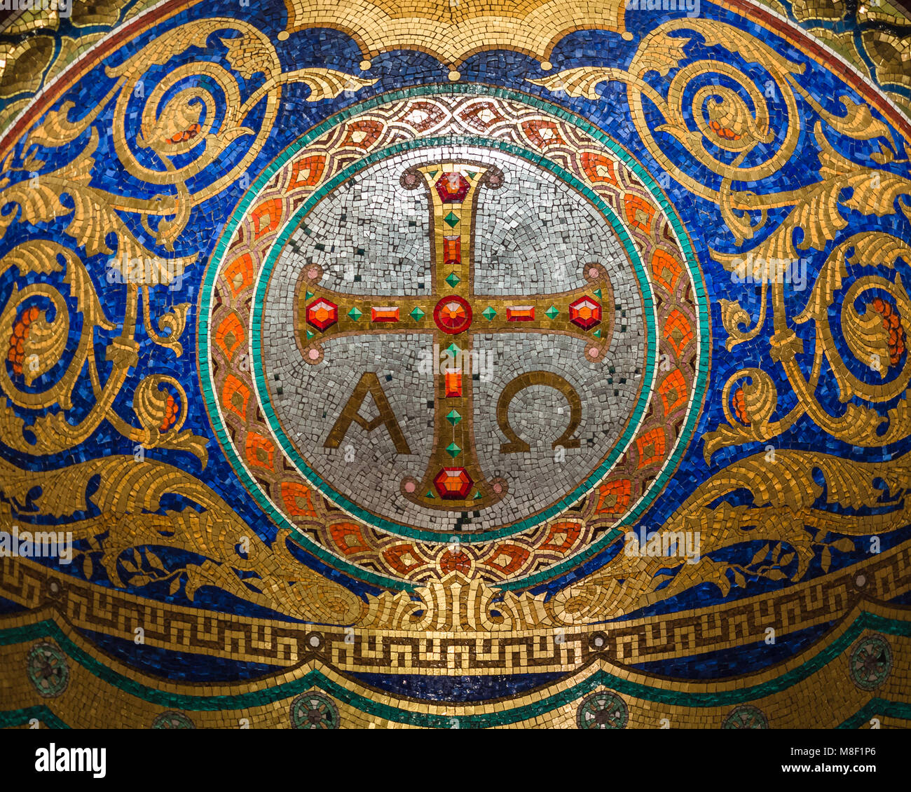 Christ the redeemer mosaic hi-res stock photography and images - Alamy