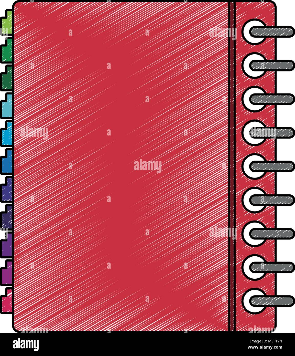 Address book isolated vector illustration graphic design Stock Vector ...