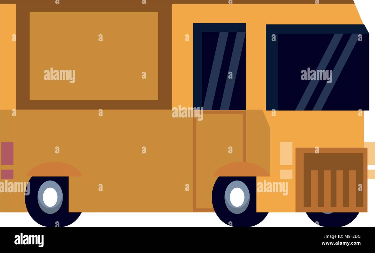 Pixelated truck vehicle vector illustration graphic design Stock Vector ...